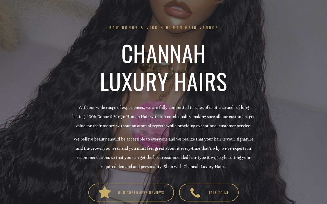 Channah Luxury Hairs